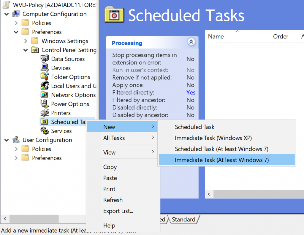 Windows Virtual Desktop – AutoDeploy FSLogix